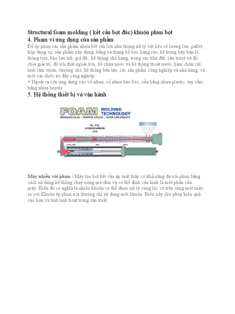 Structural foam molding | PDF
