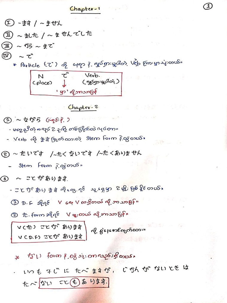 Challenge Grammar Note | PDF