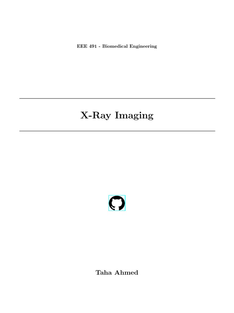 X Ray Imaging | PDF | Radiation | X Ray