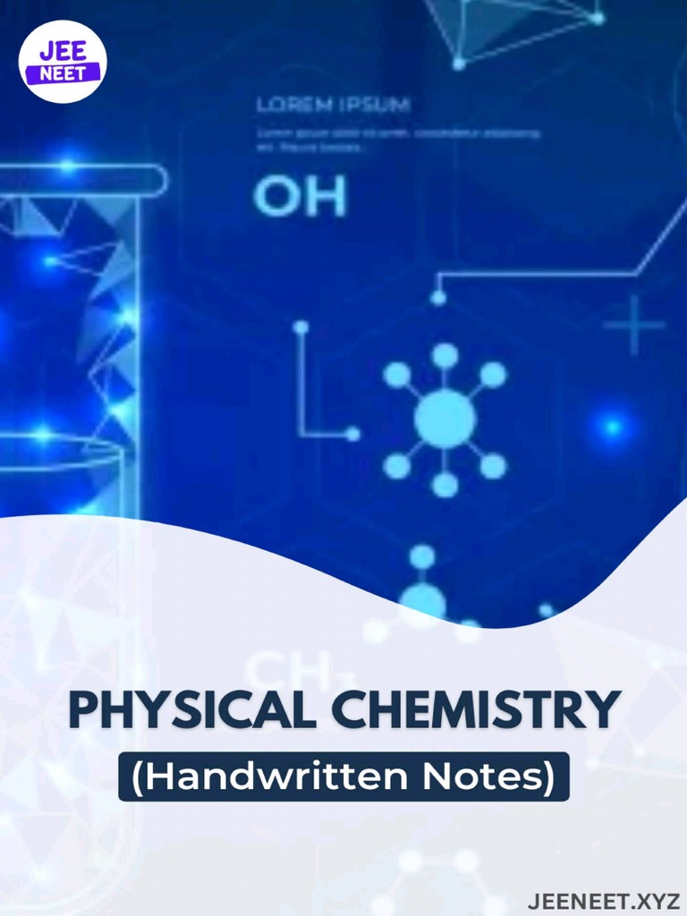 Physical Chemistry Notes - Jeeneet - Xyz | PDF
