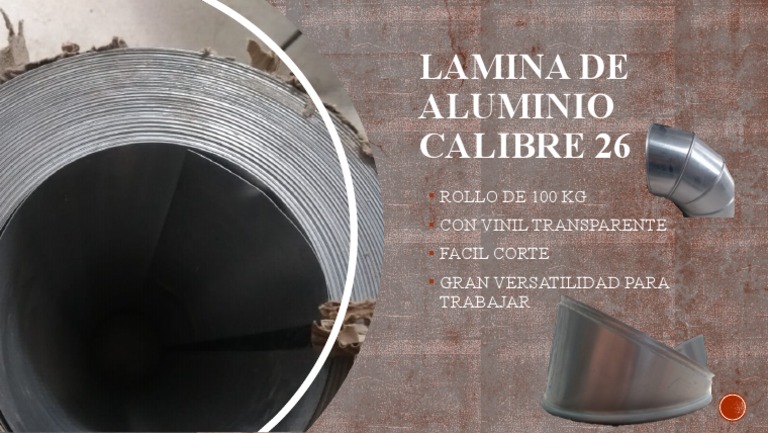 Lamina de Aluminio Calibre 26 | PDF