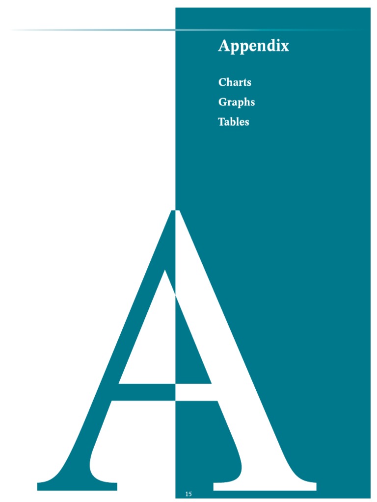 Appendix - A Charts Graphs Tables | PDF