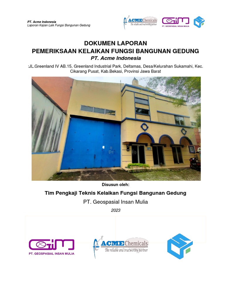 Laporan Kajian PT Acme Final | PDF