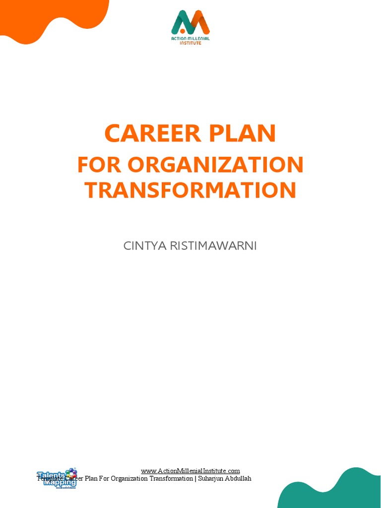 Contoh Template Tranformasi Organisasi & Career Plan | PDF