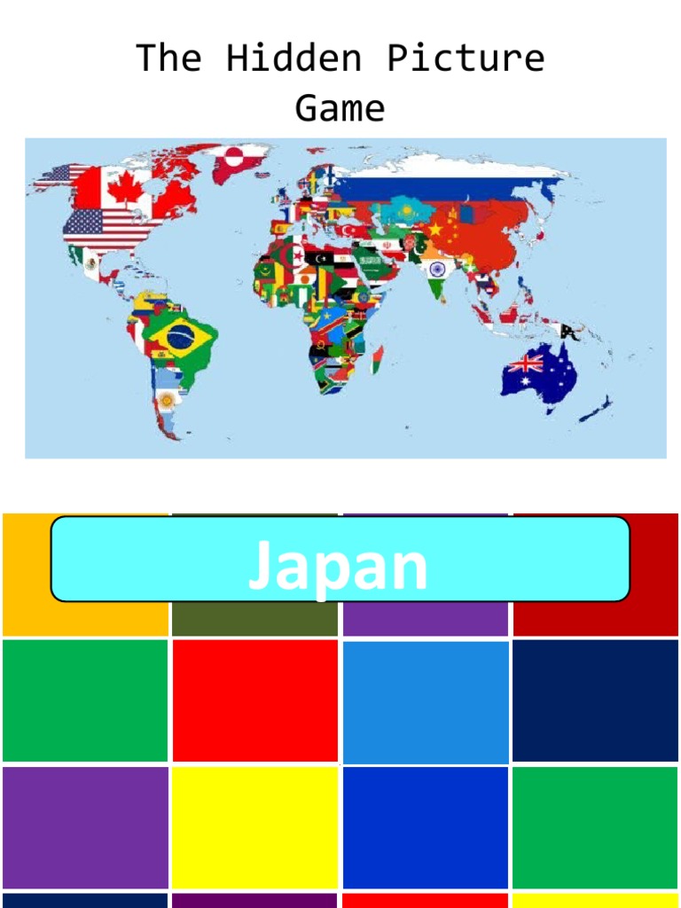 Hidden Pictures - Countries | PDF