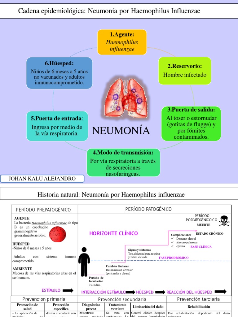 Tarea Epidemio | PDF | Neumonía | Especialidades Medicas