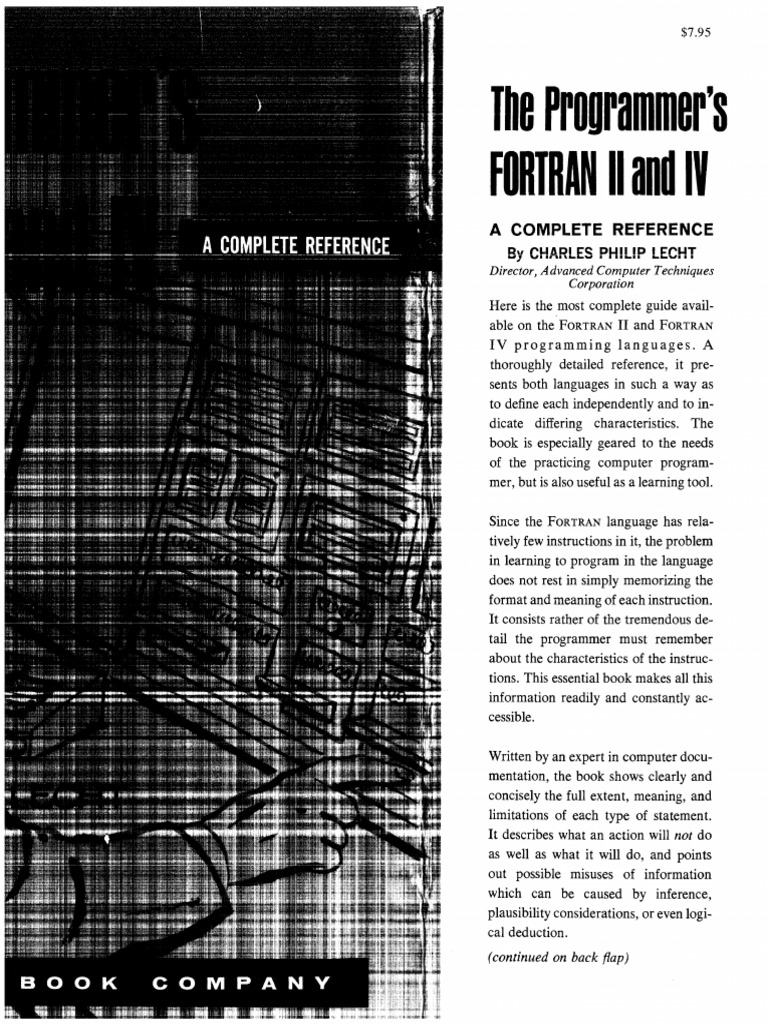 The Programmer's Fortran II and IV | PDF