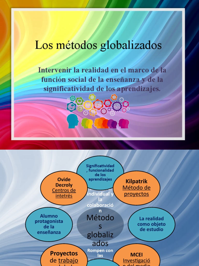 Los Métodos Globalizados | PDF | Aprendizaje | Conocimiento