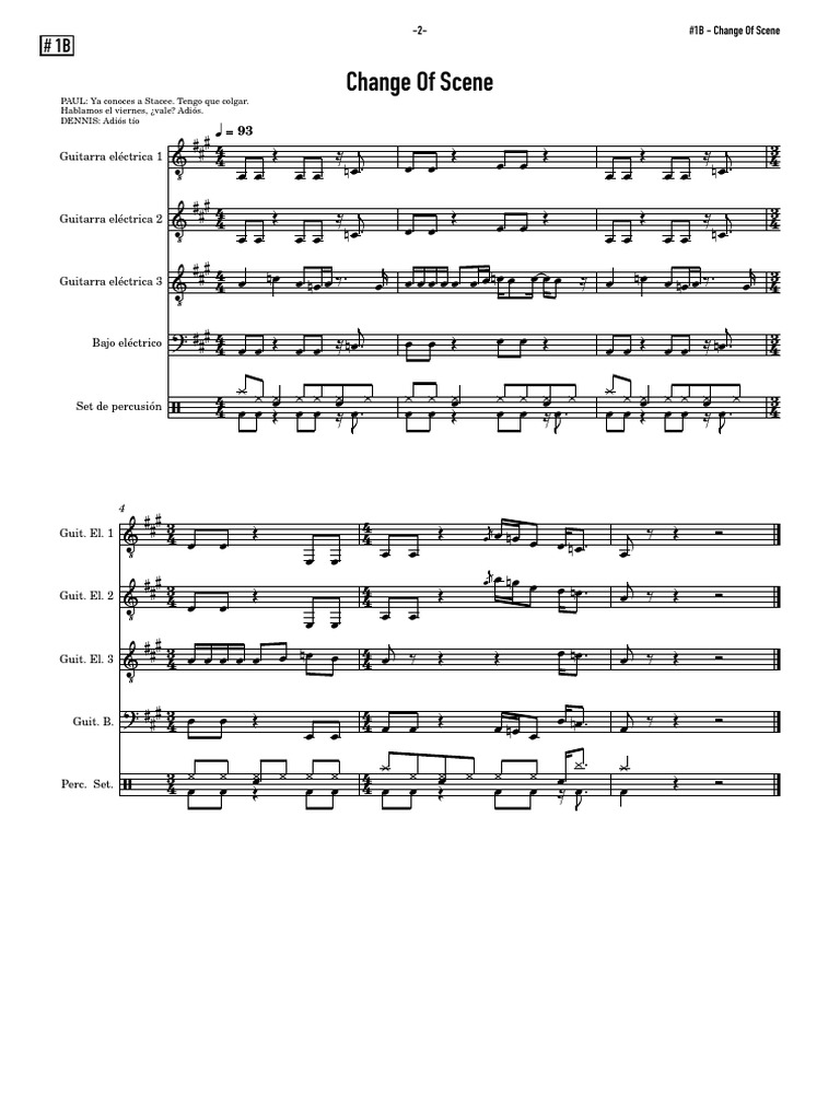 1B. Change of Scene | PDF