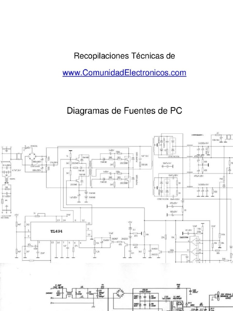 Diagrama de Fuentes Atx | PDF Diagrama de Fuentes Atx | PDF