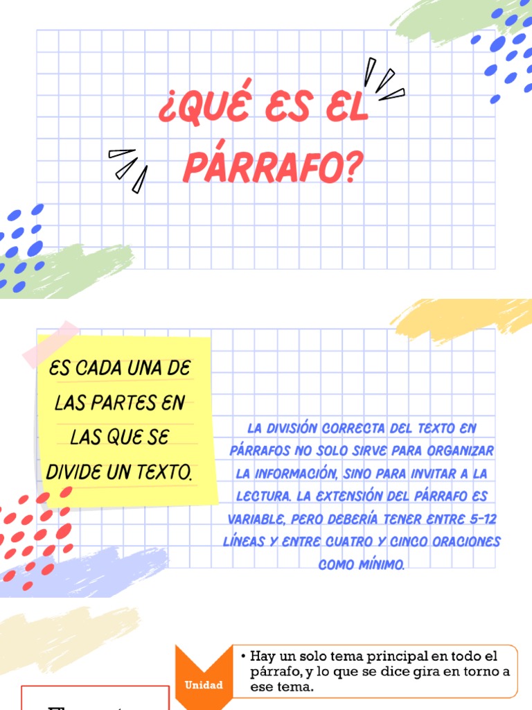 ¿Qué Es El Párrafo | PDF | Ciencia cognitiva | Cognición