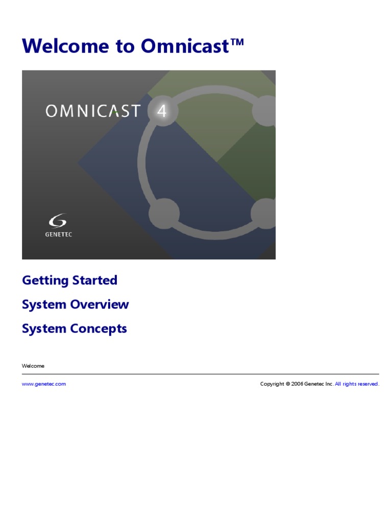 Omnicast UserGuide 4 0 English | PDF | Scalability | Metadata