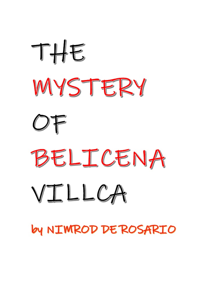 The Mystery of Belicena Villca by Nimrod de Rosario (Or The Mystery of ...