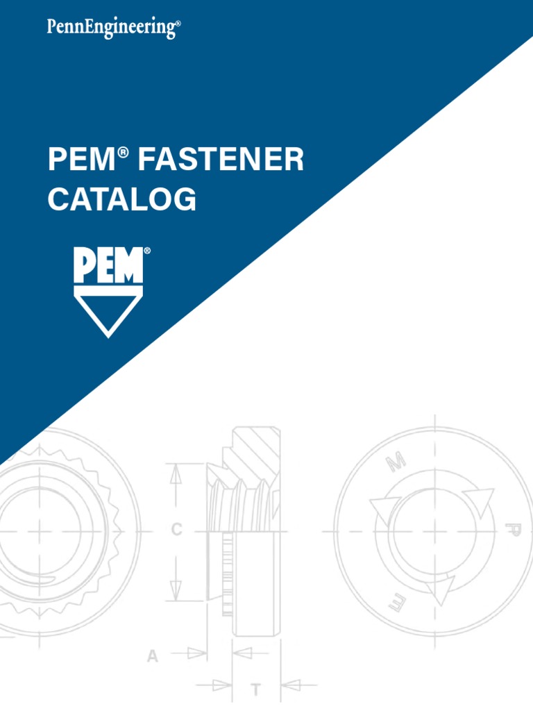 PEM Catalog | PDF | Screw | Sheet Metal