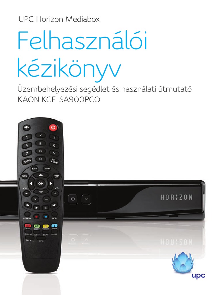 UPC Horizon HD Mediabox Felhasznaloi Kezikonyv | PDF