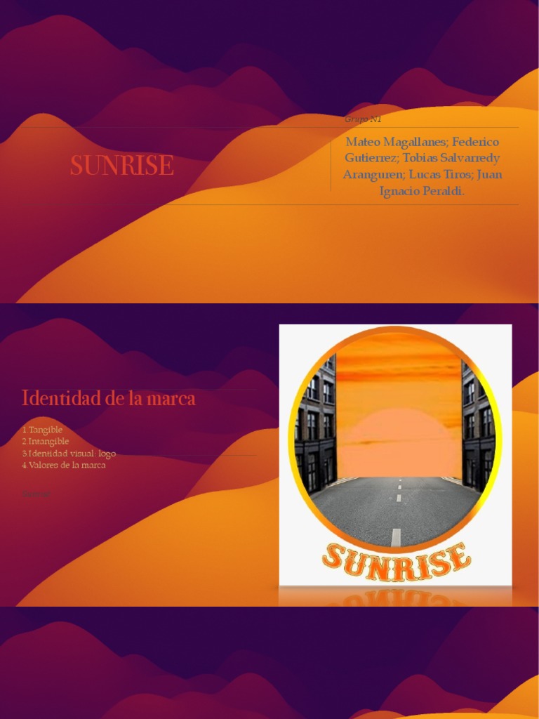 Sunrise | PDF
