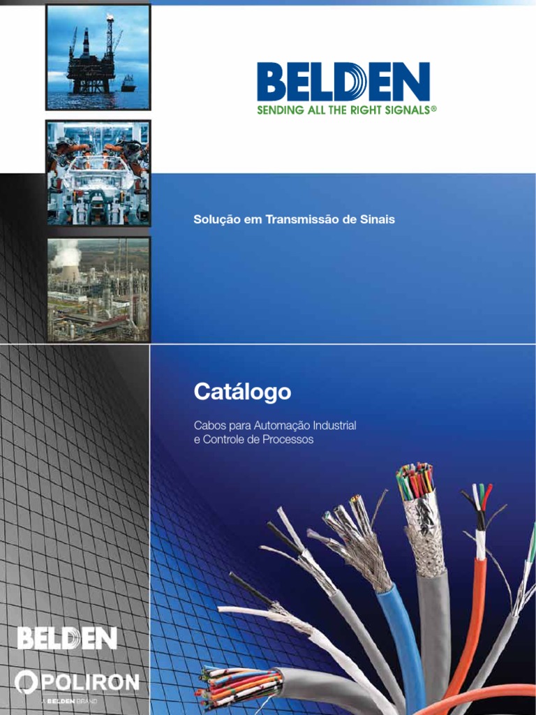 Catalogo Belden - Cabos Instrumentação e Comunicação | PDF | Qualidade ...