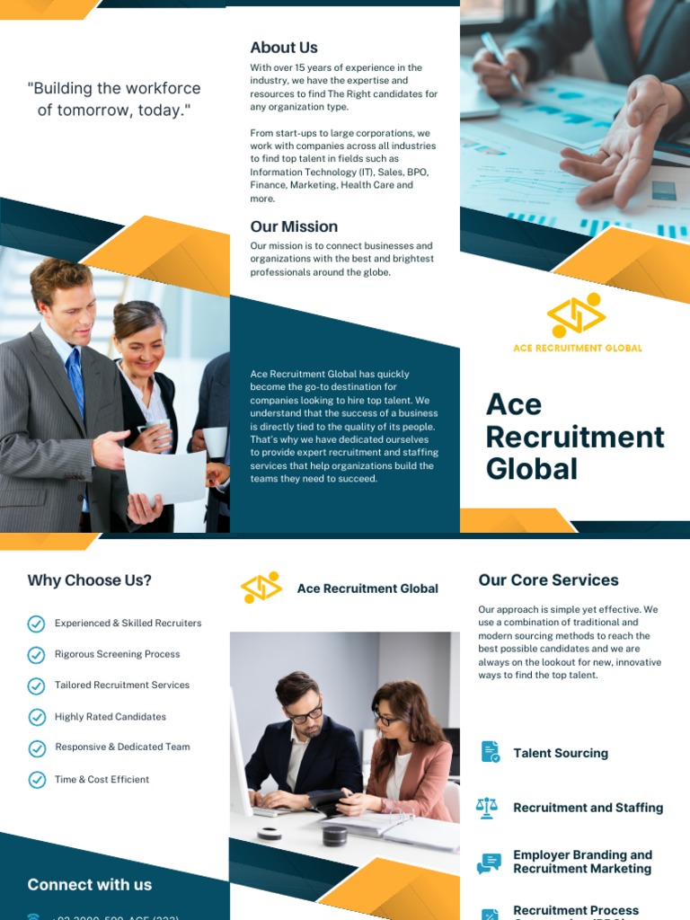 ACE Recruitment Global | PDF | Recruitment | Outsourcing