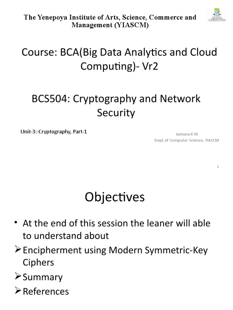 Part 1 | PDF | Cipher | Encryption