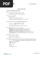 CIRCLES Geometry Examples GR 12 | PDF | Circle | Analytic Geometry