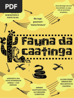 Animais Da Caatinga | PDF