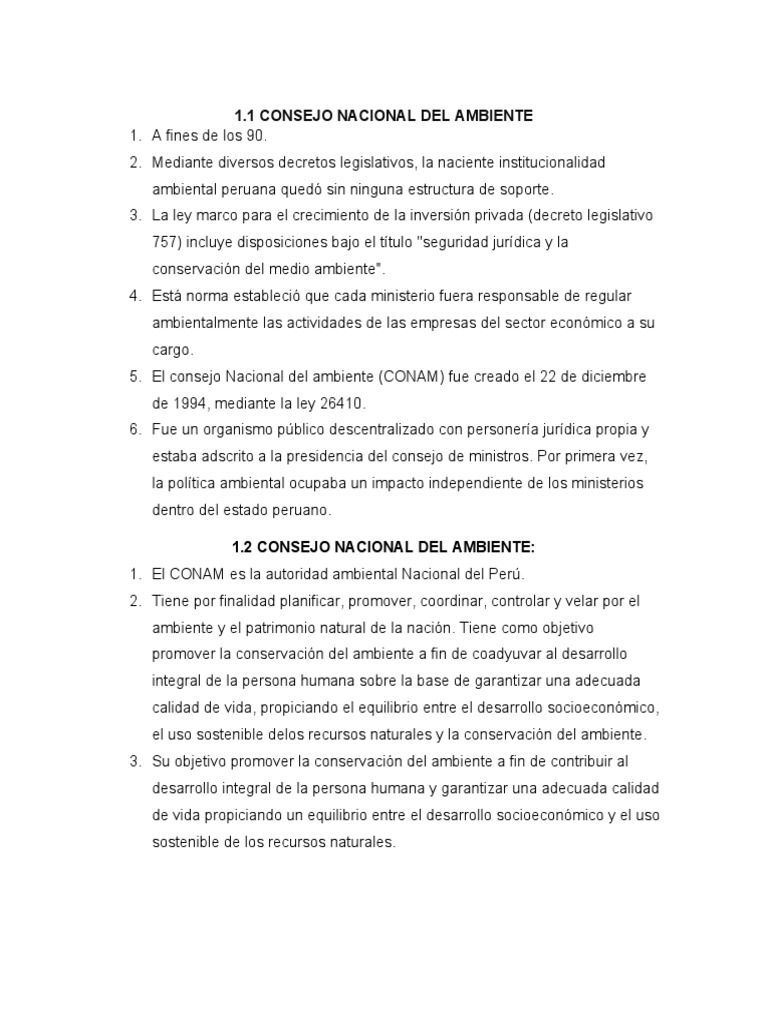 Conam | PDF | Gobierno