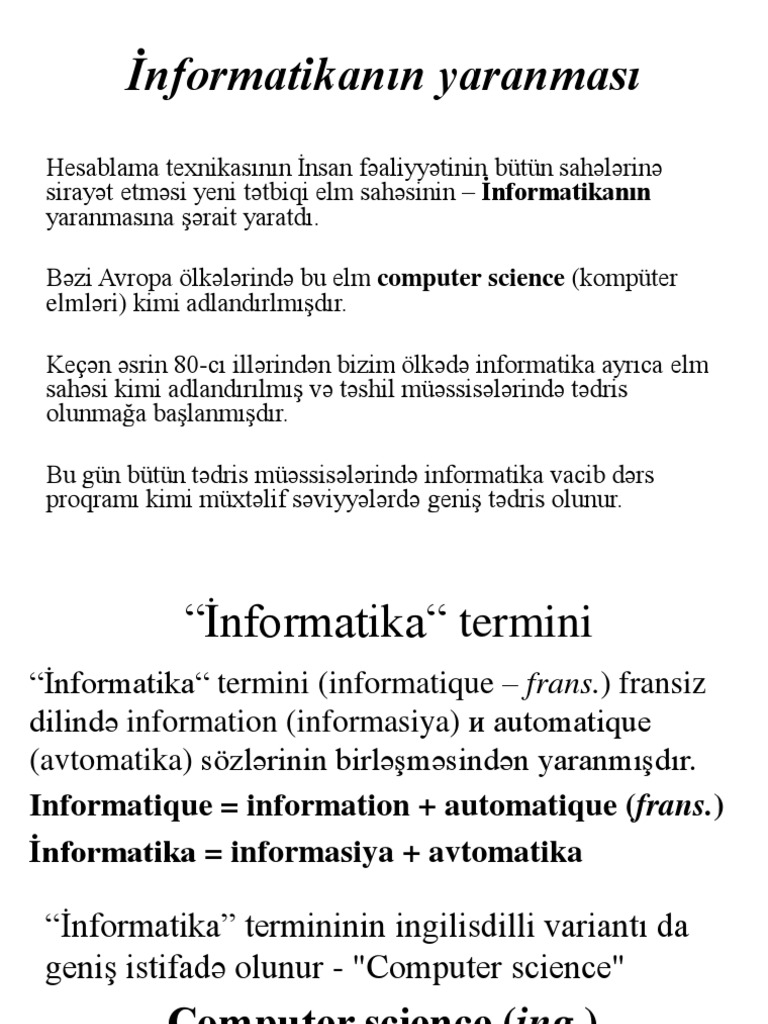 Informatika Leks1 | PDF