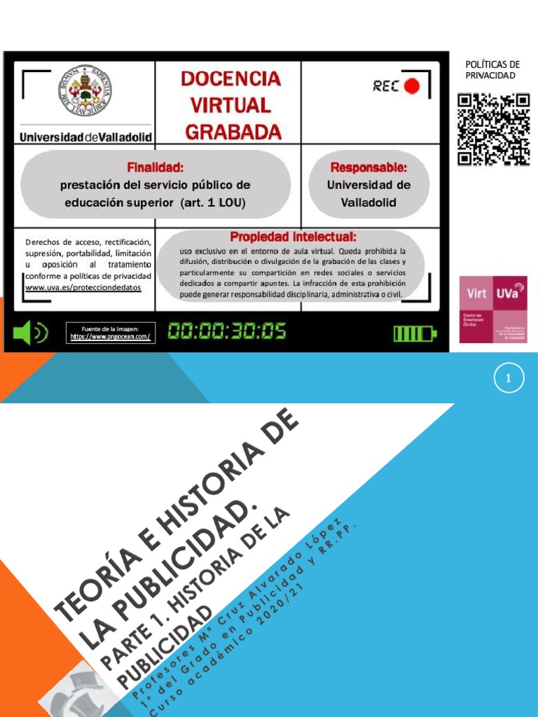 Tema 1 Aproximación Al Fenómeno Publicitario Desde La Historia. Curso 20-21 | PDF | Publicidad ...