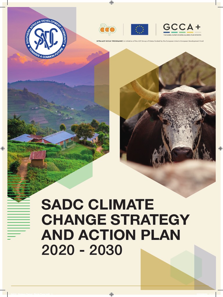SADC Revised Climate Change Strategy 2020 2030 1688276546 | Download Free PDF | Climate Change ...
