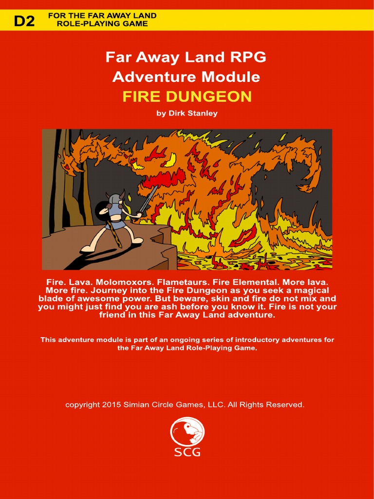 Far_Away_Land_Adventures_Fire_Dungeon | PDF