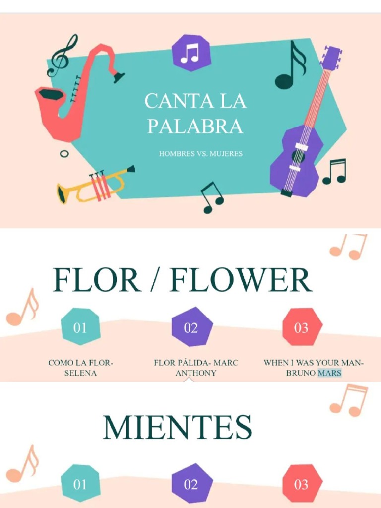 Canta La Palabra | PDF