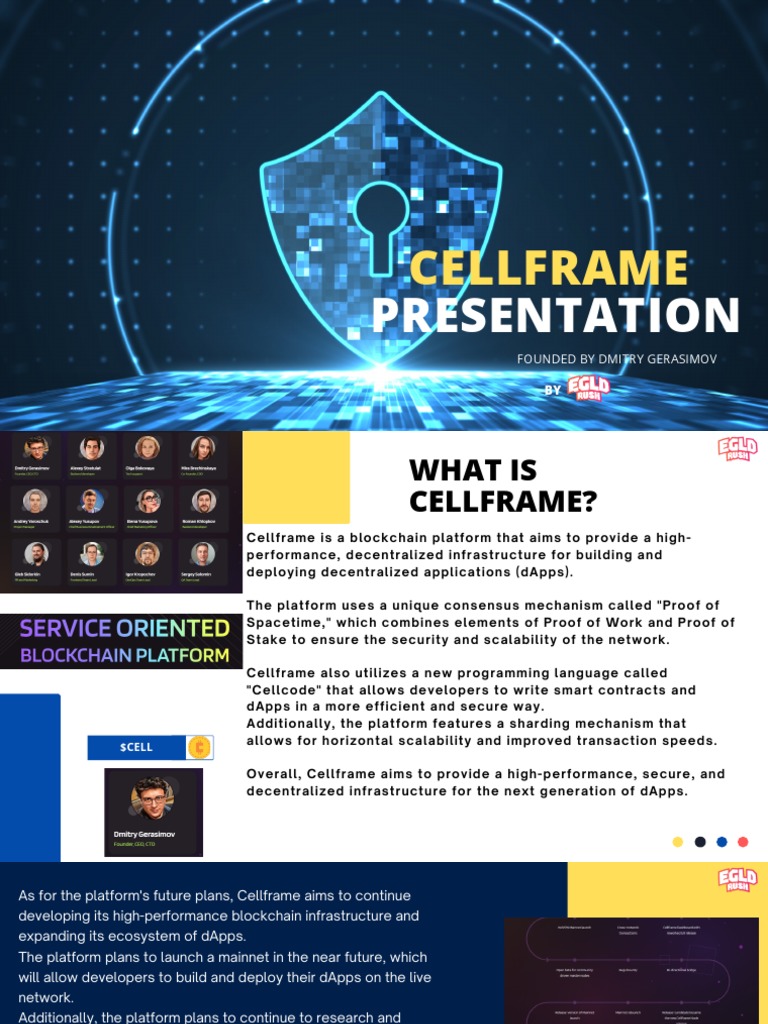 CELLFRAME | PDF | Distributed Computing | Computing