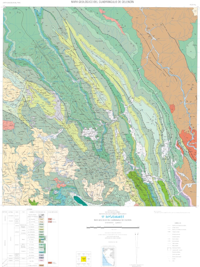 A 038 Mapa - Celendin 14g | PDF