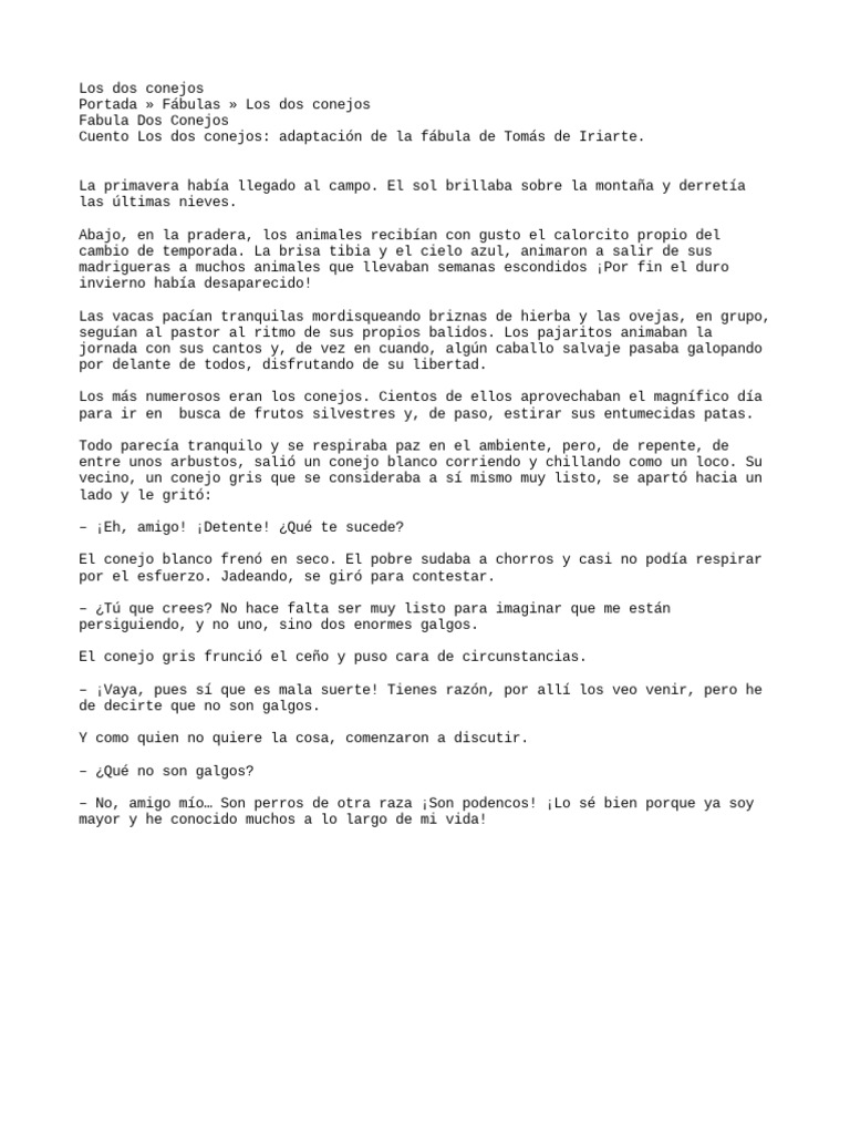 6 - Conejo | PDF | Poesía