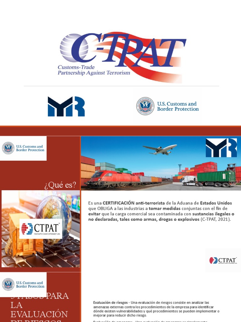 C-Tpat PP Logistica | PDF | Logística | Vulnerabilidad (informática)