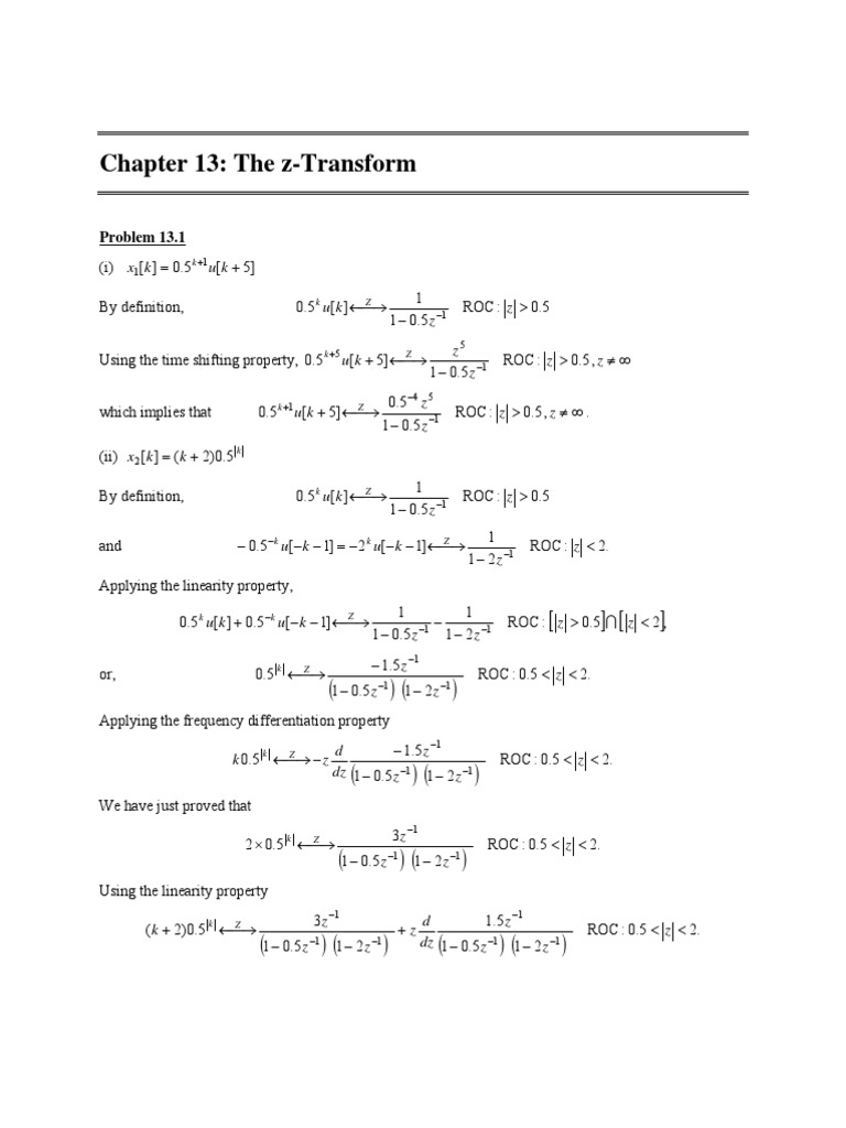Continuous and Discrete Time Signals and Systems (Mandal & Asif ...