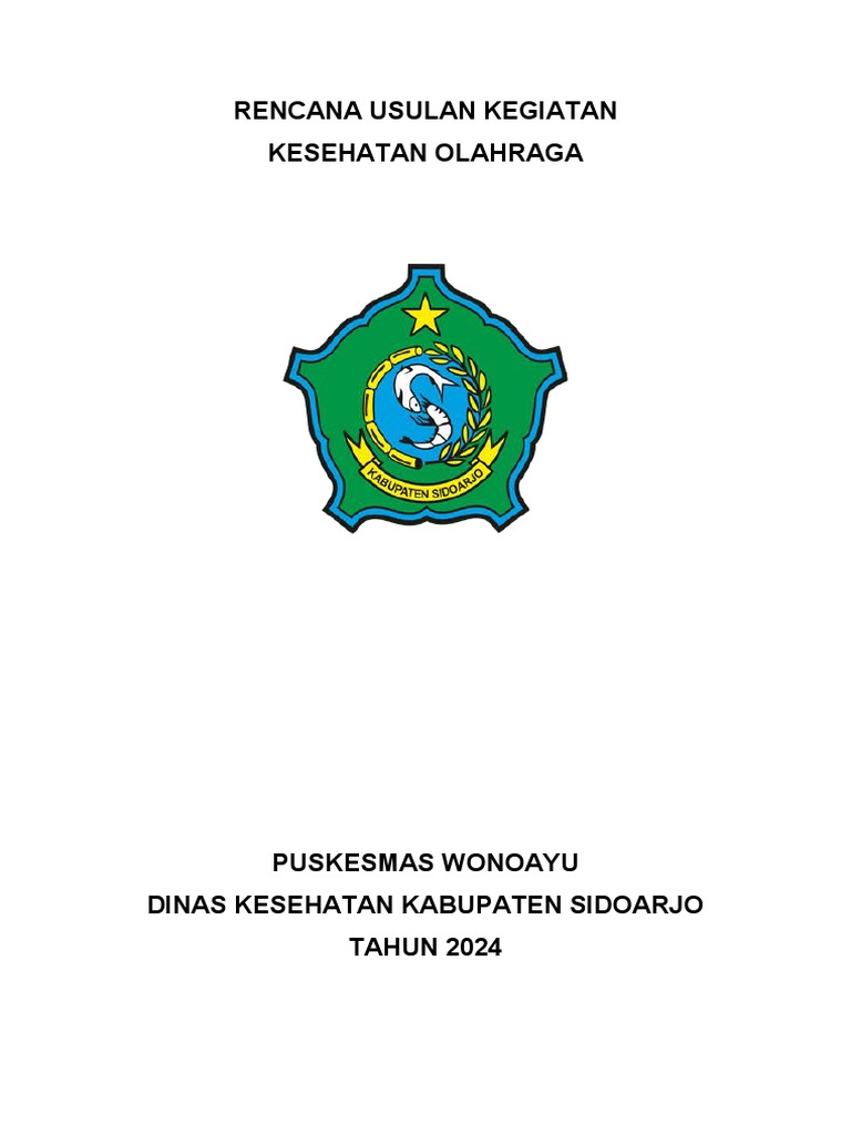 Ruk Kesehatan Olahraga 2024 Mamik Farida | PDF | Ilmu Sosial