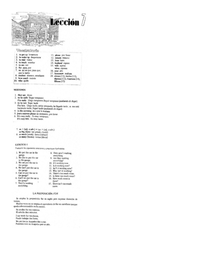 Idiomatico leccion 7 y 8_012902 | PDF