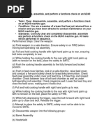 Function Check | PDF | Trigger (Firearms) | Firearms