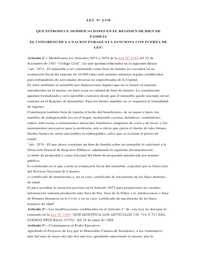 Ley 2170 | PDF | Justicia | Crimen y violencia