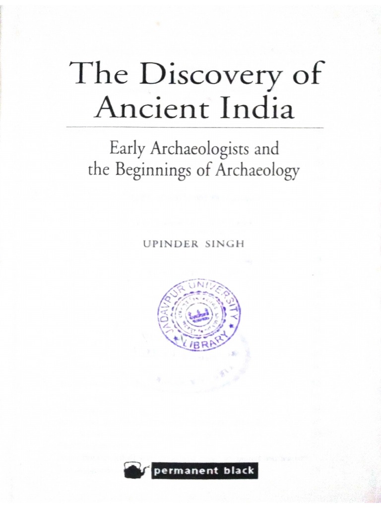 Upinder Singh (The Discovery of Ancient India) | PDF