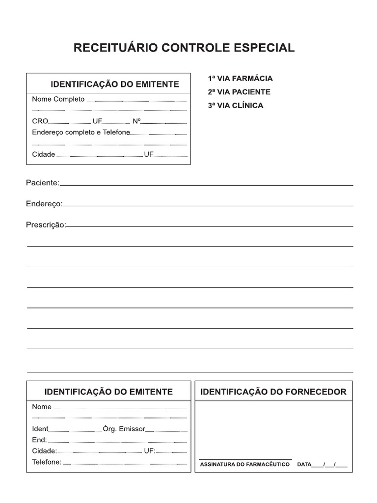 Receituário Dentista | PDF