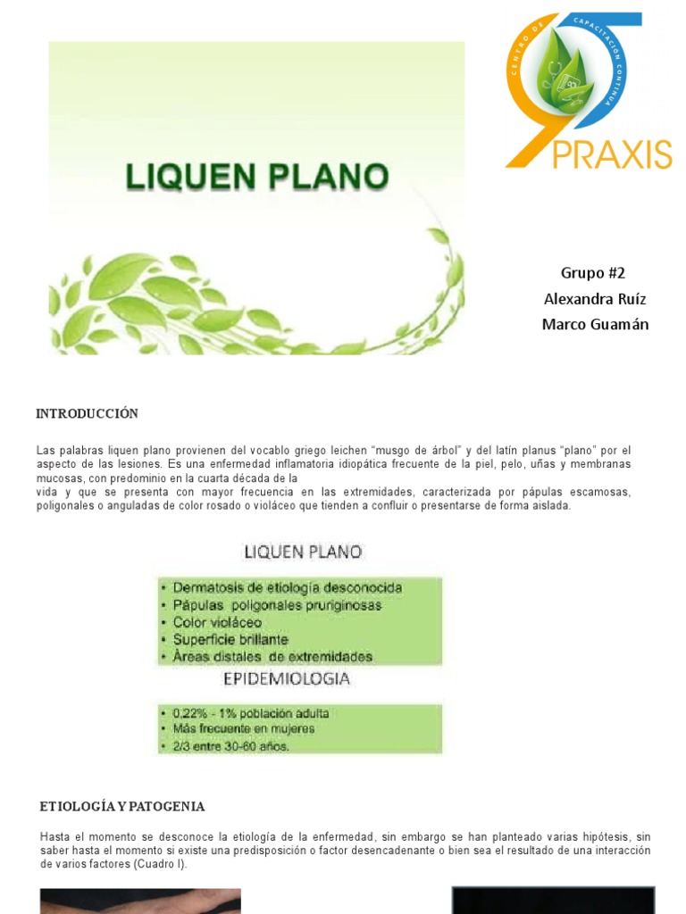 Lin Que Plano | PDF | Psoriasis | Medicina CLINICA