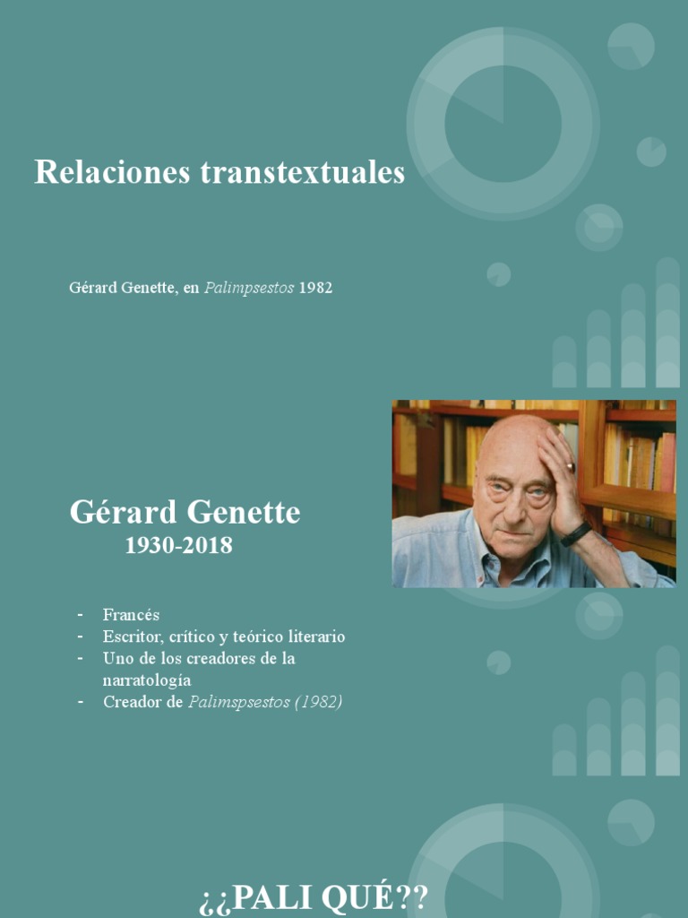 Relaciones Transtextuales - Genette | PDF