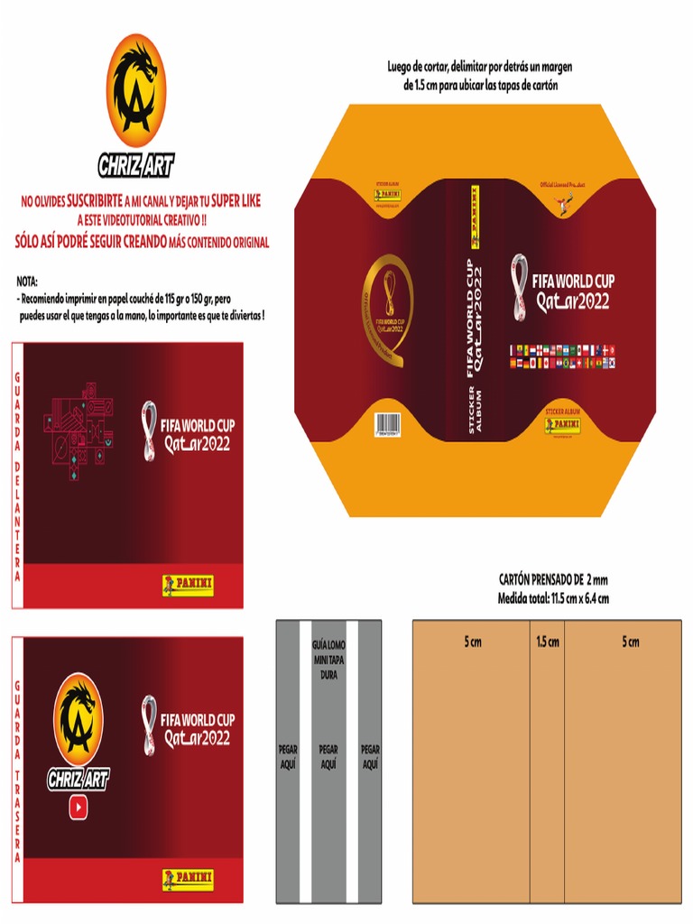 CHRIZ ART - Mini Tapa Dura Panini SUDAMERICA | PDF