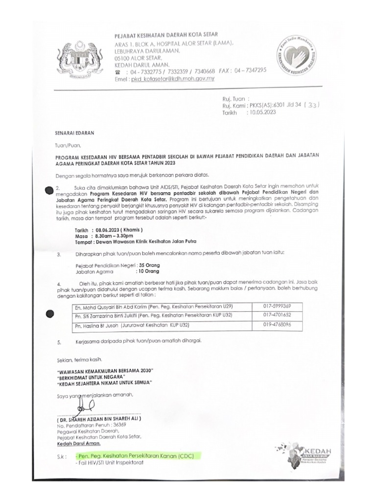 Program Kesedaran HIV | PDF