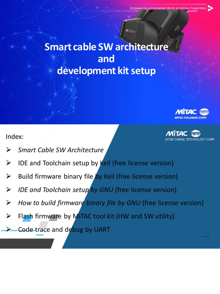 Smart Cable SW Architecture and Development Kit Setup - 20230322 | PDF ...