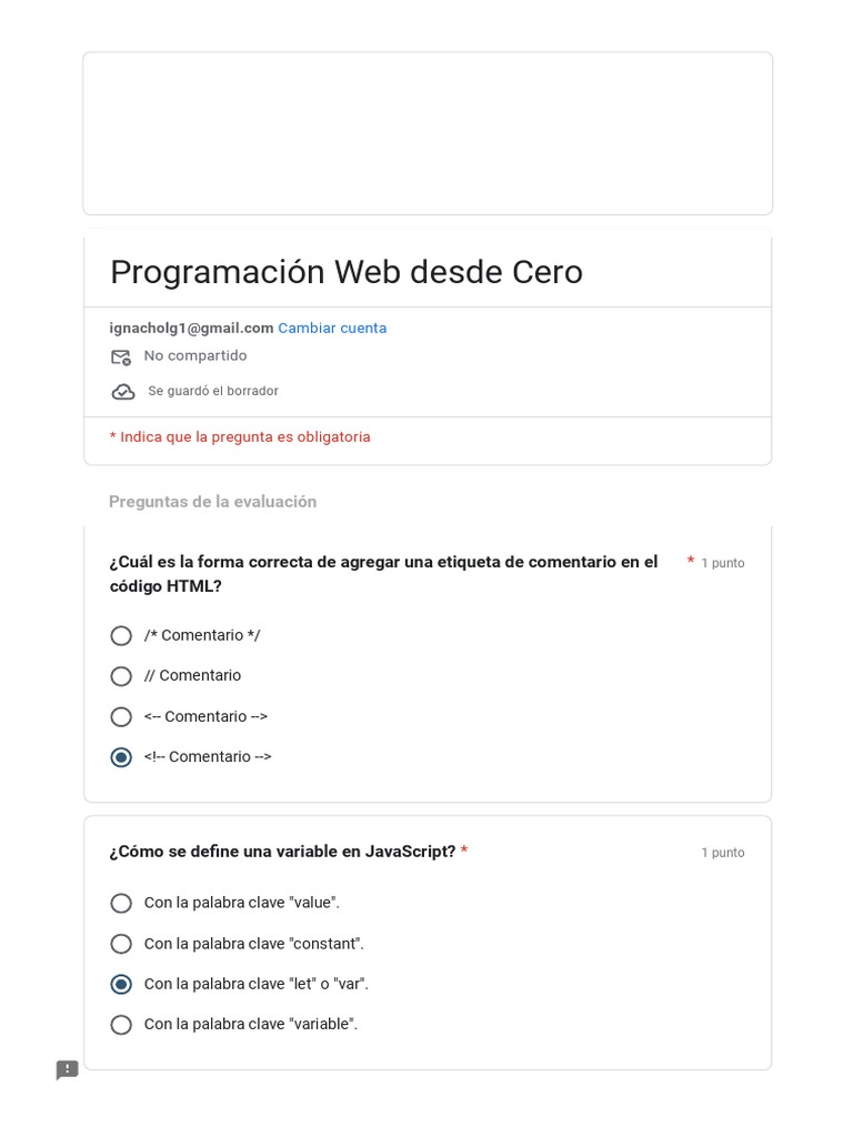Programacion Web Desde Cero | PDF | HTML | Script Java