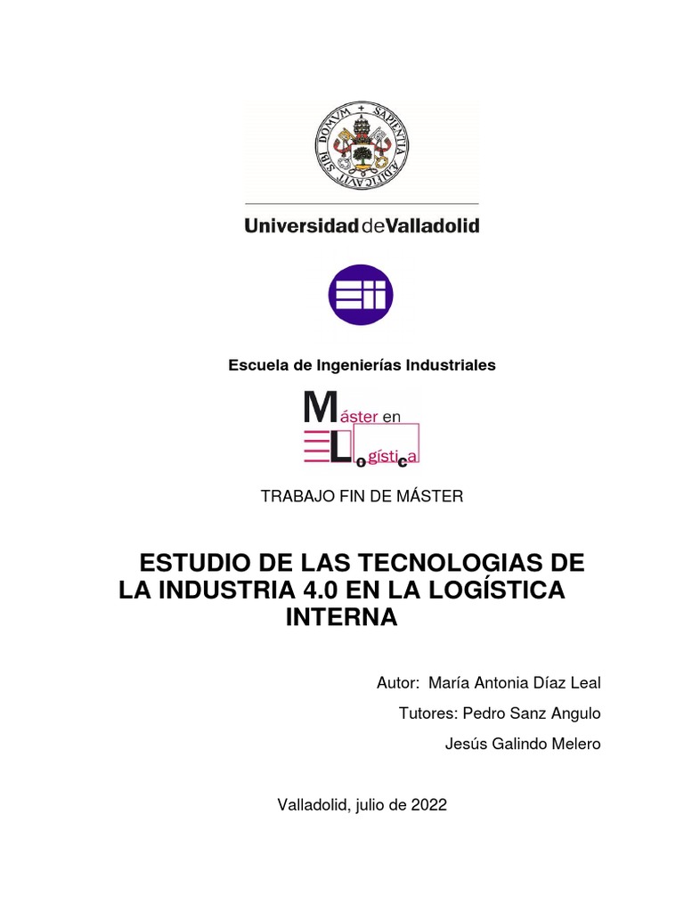 TFM I 2384 | PDF | Logística | Gestión de la cadena de suministro
