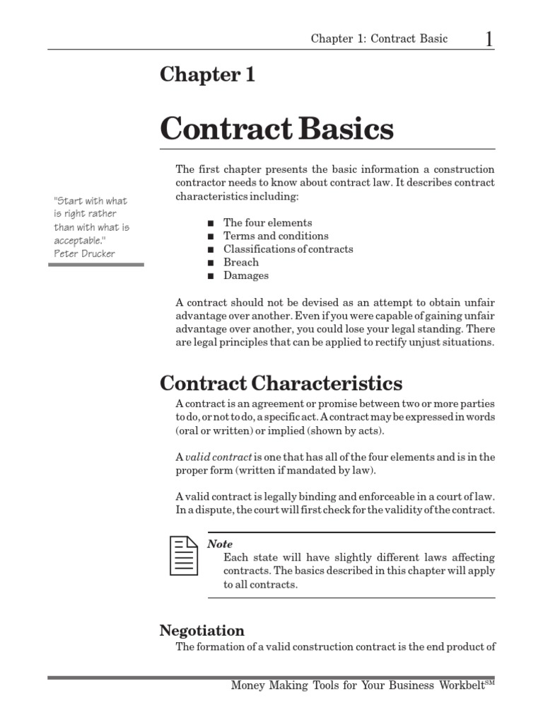 Construction Contracts Basics | PDF | Damages | Liquidated Damages